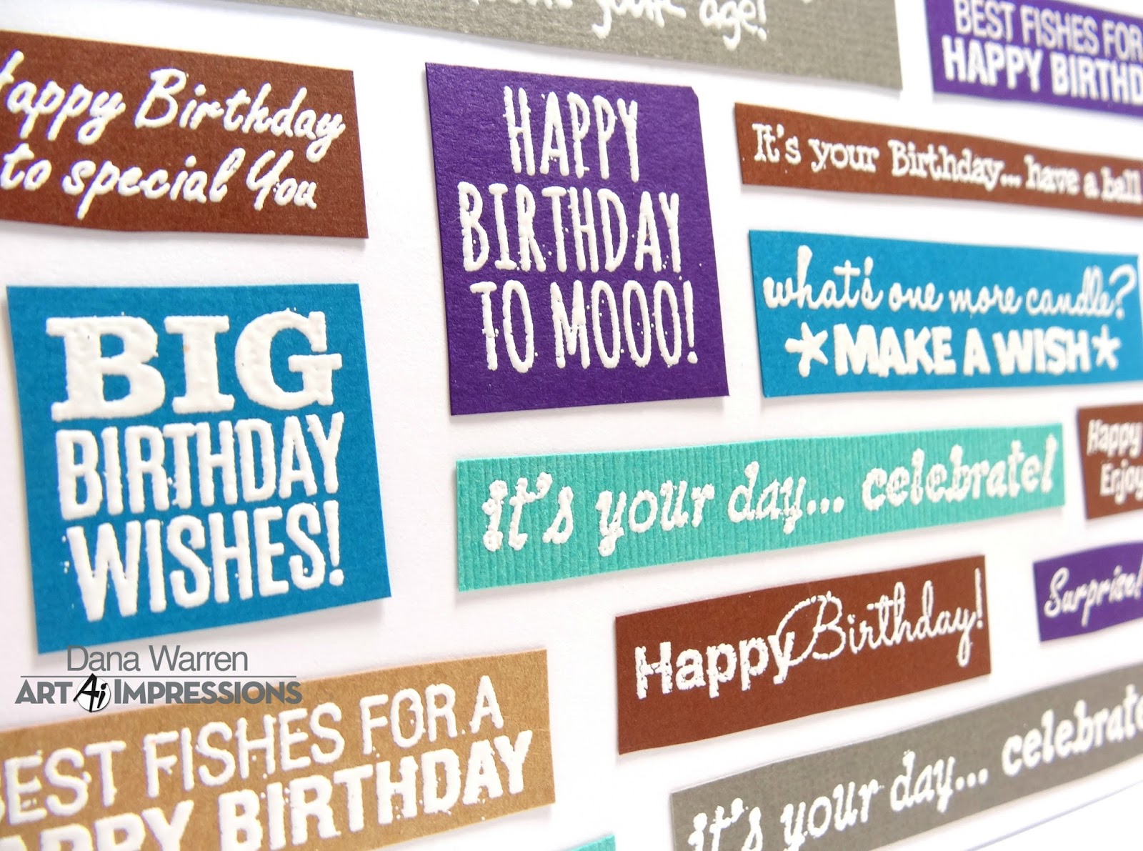 Kraft Paper Stamps: Art Impressions Challenge #213 - I'll Text You