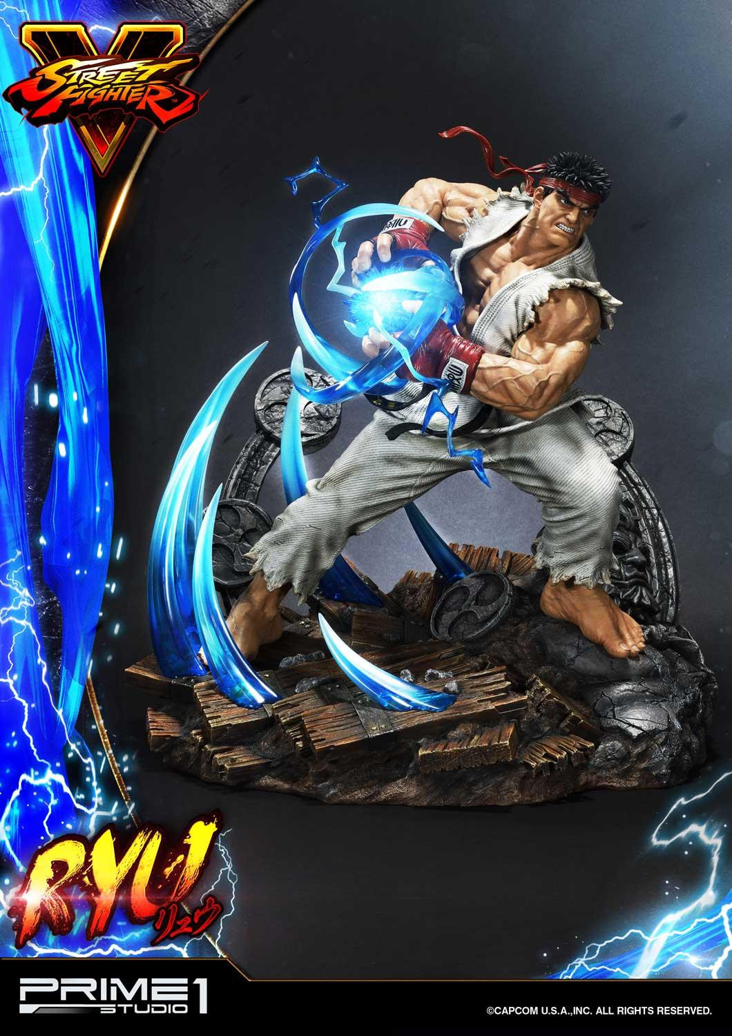 Figuras: Alucinante figura de Ryu del Street Fighter V - Prime 1 Studio