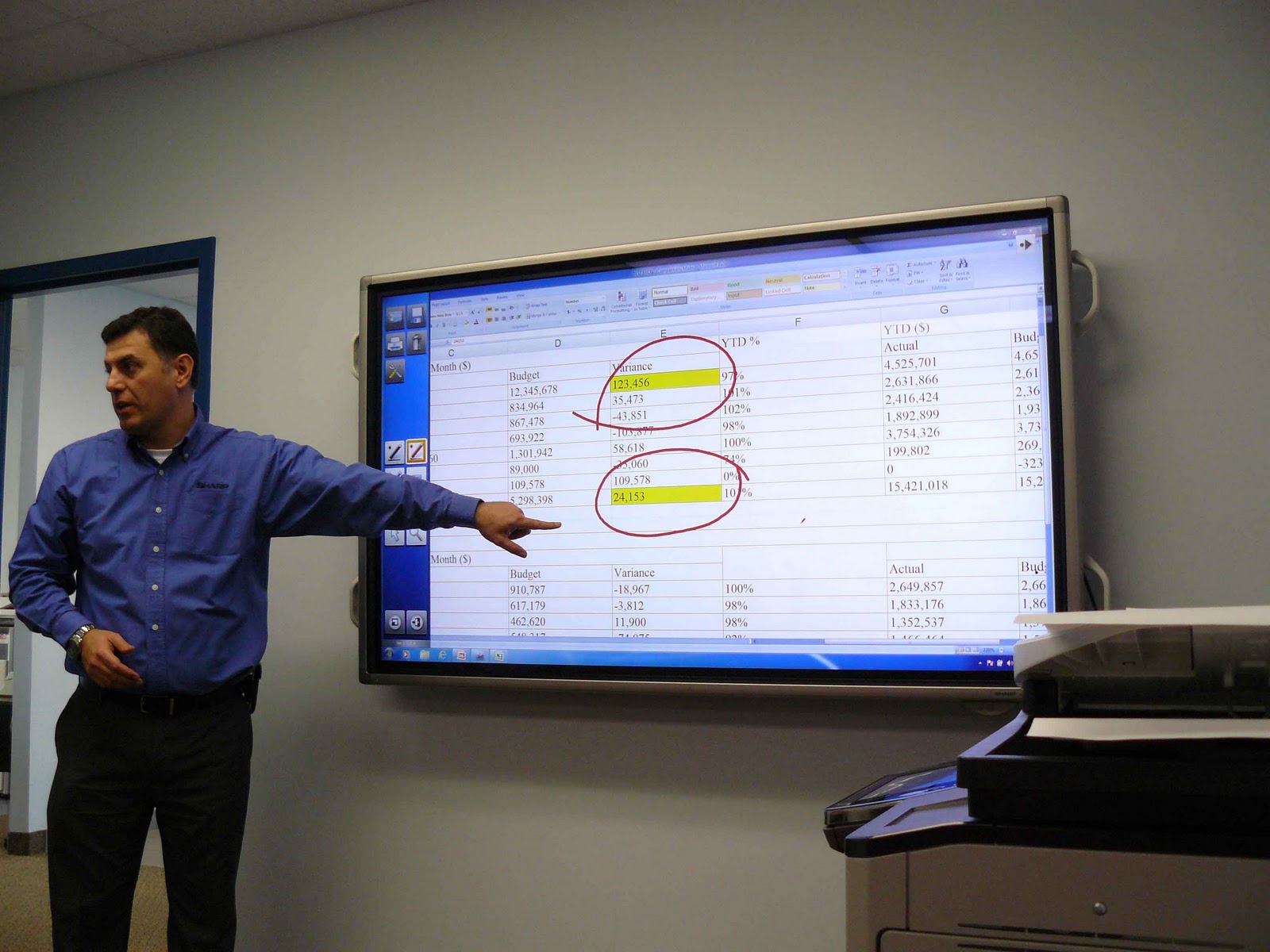 Grant's Audiovisual Perspective: Sharp 70" Interactive Touchscreen ...