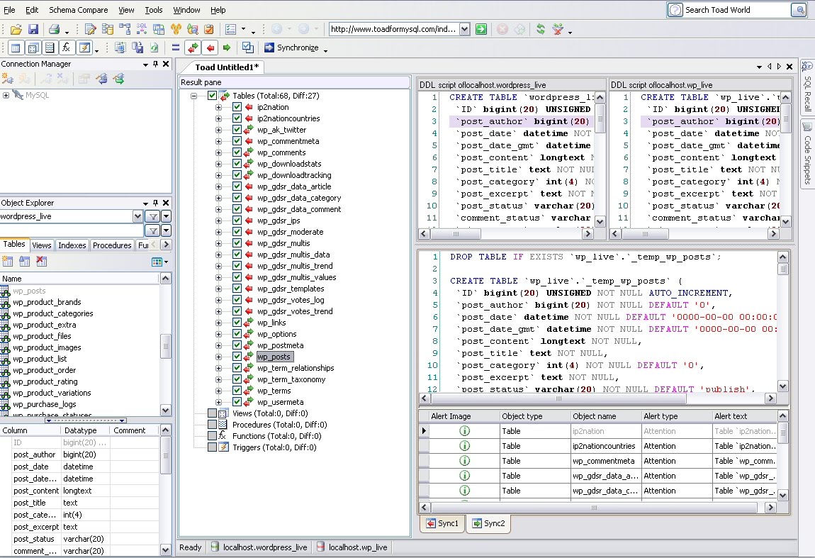 Toad for Mysql | Mysql Toad download| Toad