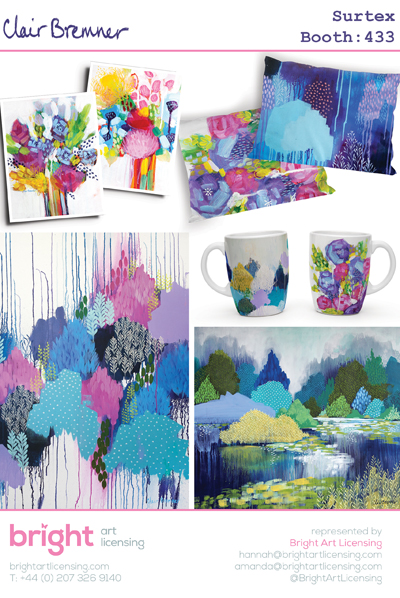 print & pattern: SURTEX 2016 - bright art licensing