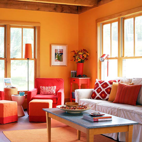 Ruche: Decorating with Orange