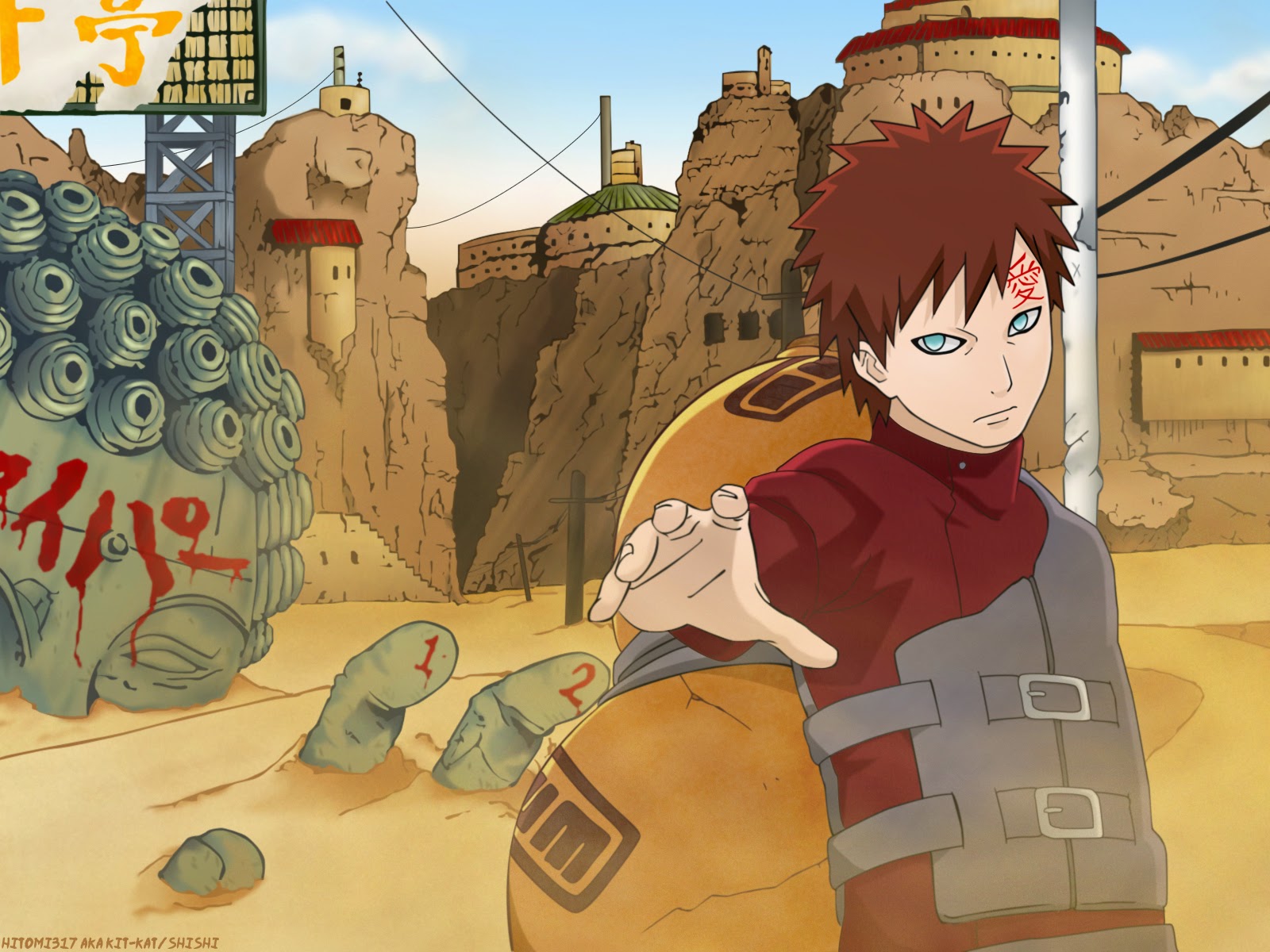 Gaara : Of The Sand Wallpaper # 002 - Naruto Shippuden