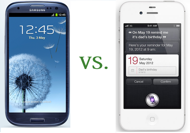 Samsung Galaxy S3 vs Apple iPhone 4S Comparison Review | Gadget Centris