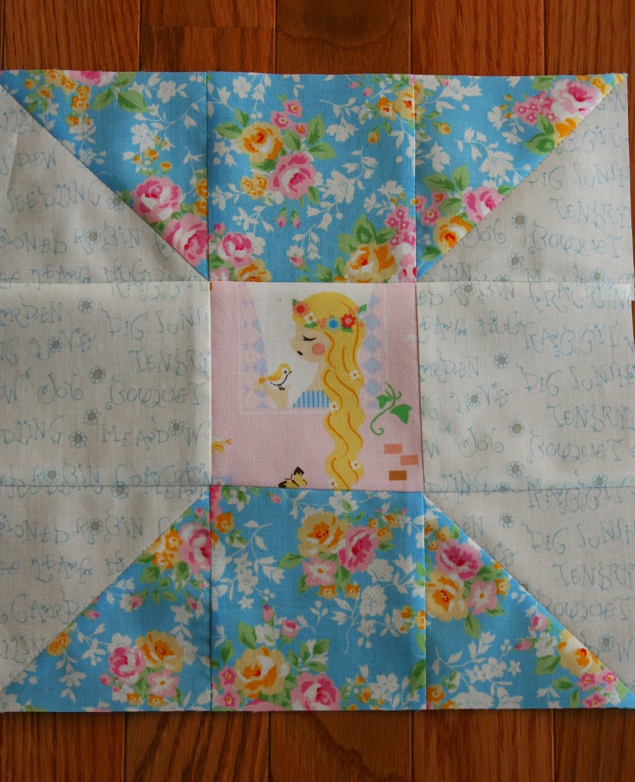 Sewn With Grace: Row Along Quilt & Block Three