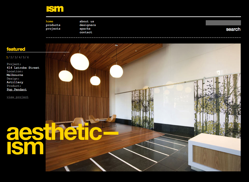 Industrial Design in Victoria Australia: Aesthetic-ISM