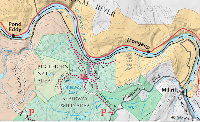 Gone Hikin': Delaware State Forest, PA - Stairway Lake Wild Area