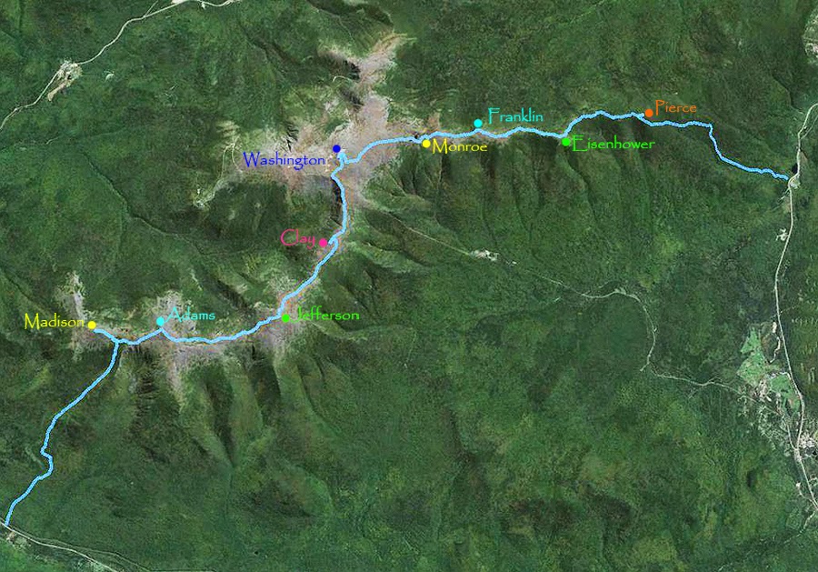 Hiking in the White Mountains: Presidential Range Traverse