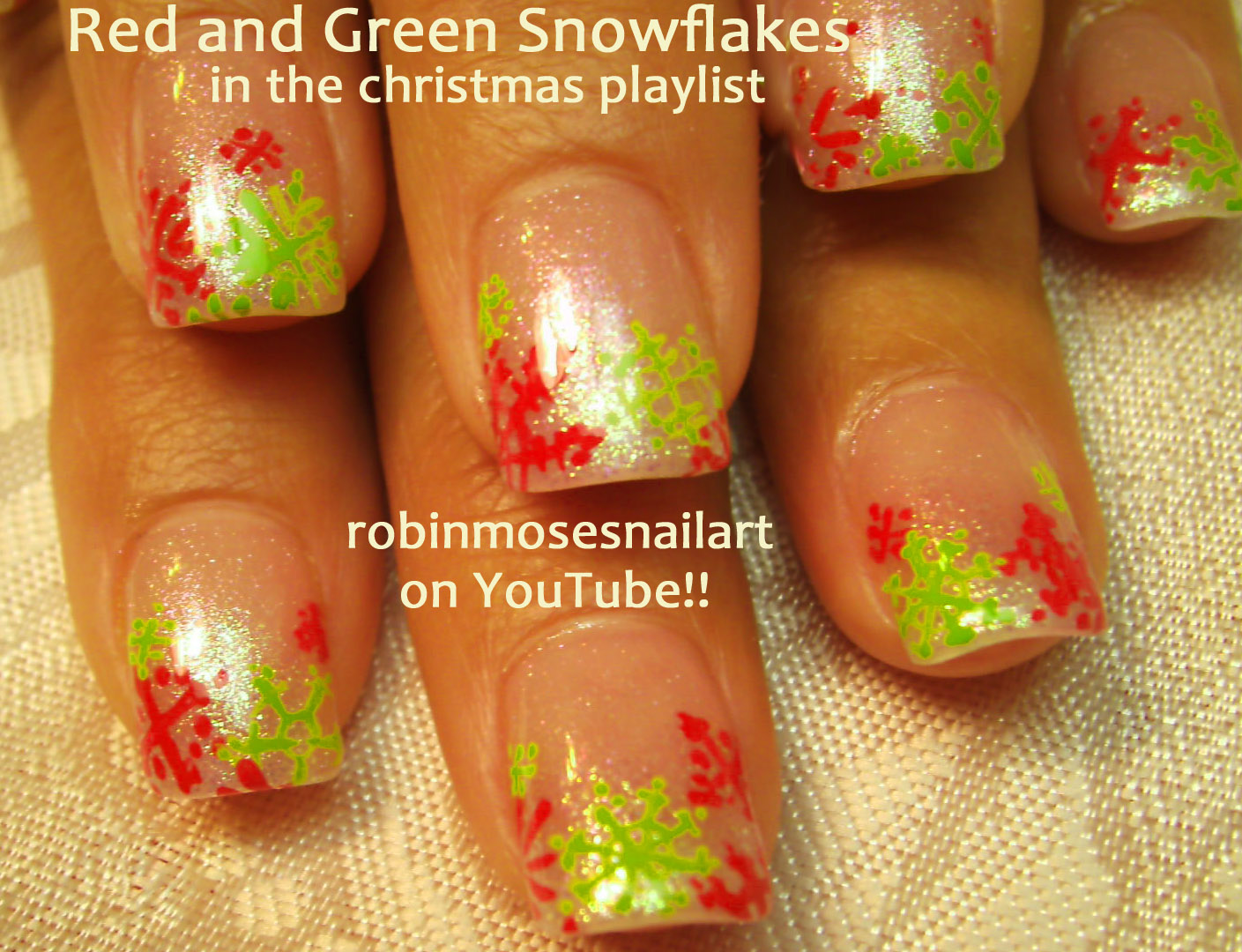 Nail Art By Robin Moses Nail Art Cute Christmas Nails Christmas