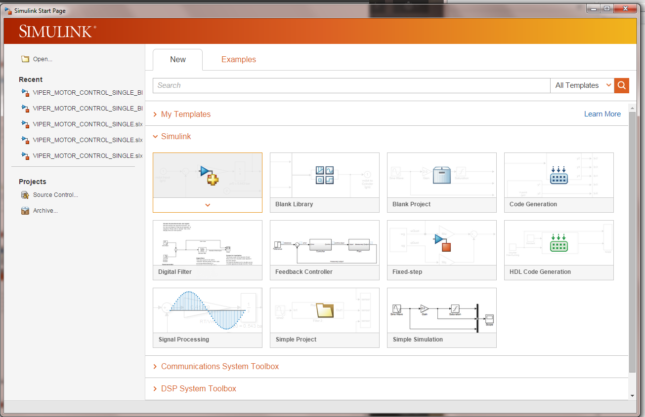 Viper encoder and motors: Viper Single Motor Simulink Control