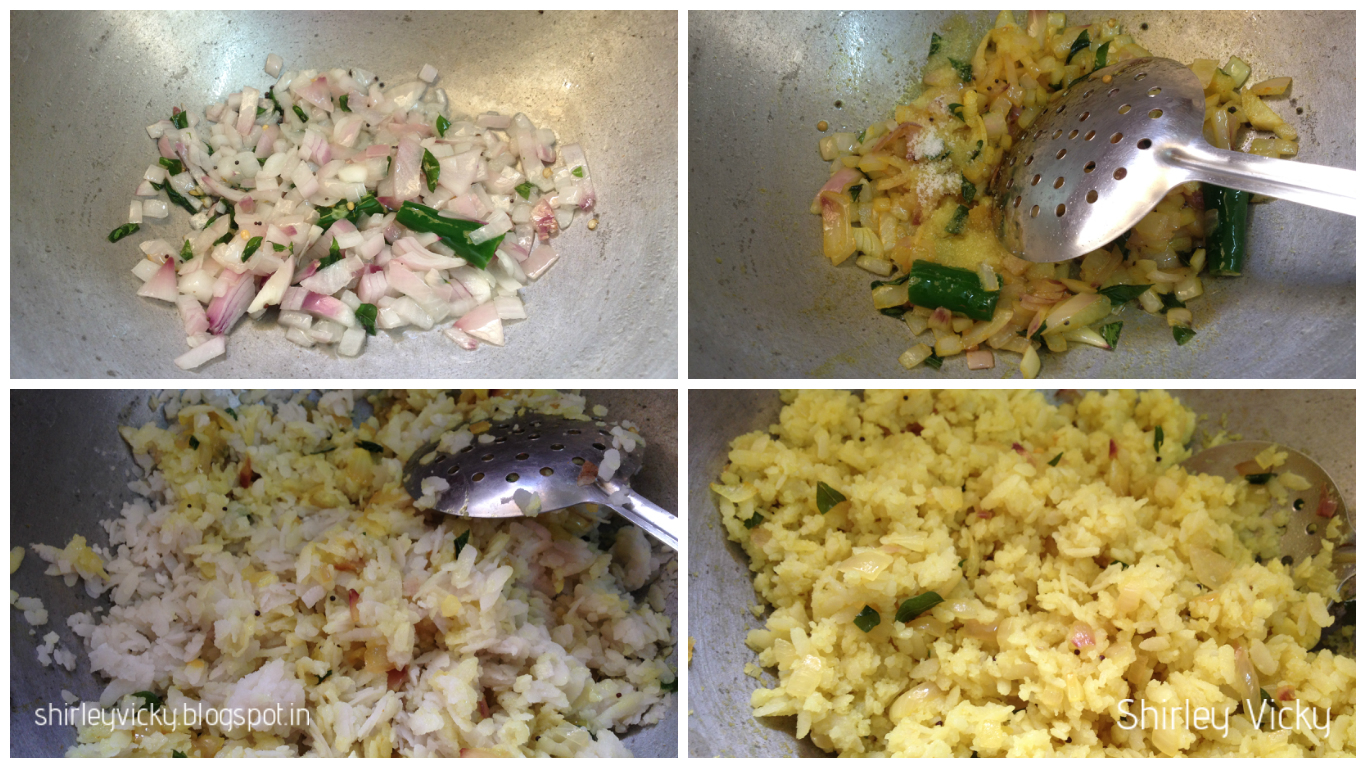 Aval/Poha Upma Recipe