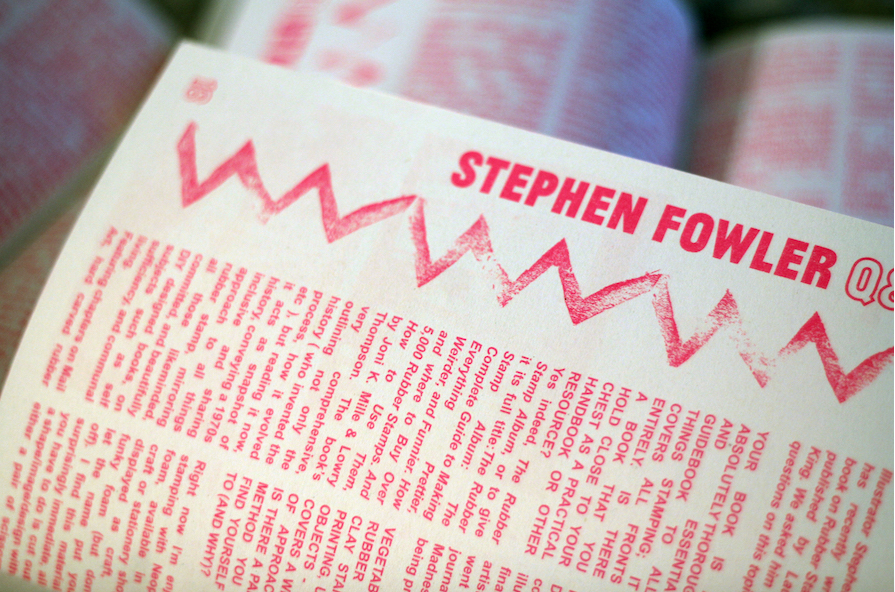 Stephen Fowler: BFR Mag