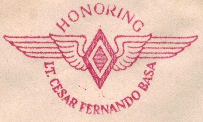 Philippine Republic Stamps : 1955 Lt. César Fernando Basa