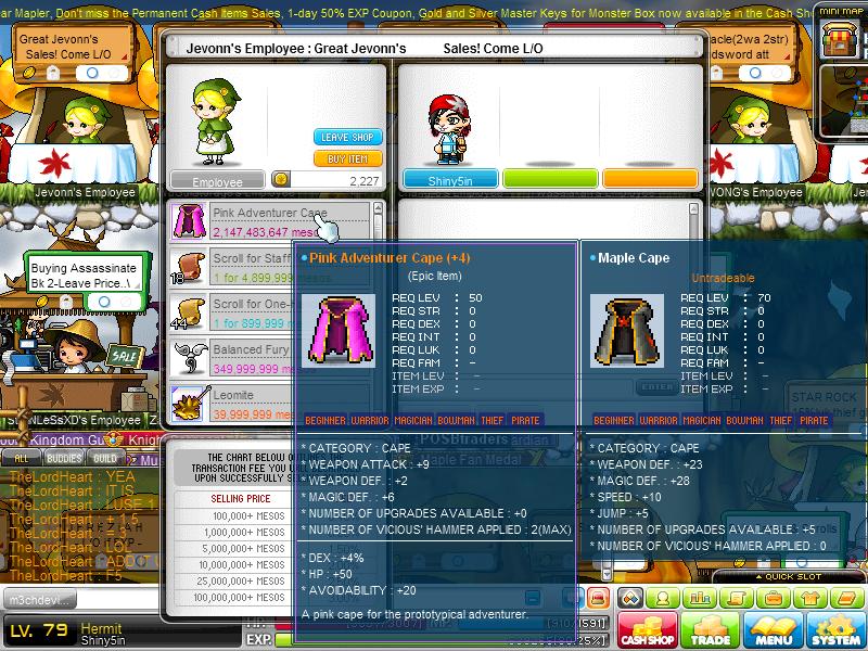 MapleSecrets - ☯ IMBA and CRAZY RICH MapleSEA Legend ☯ ♛: MapleSEA ...