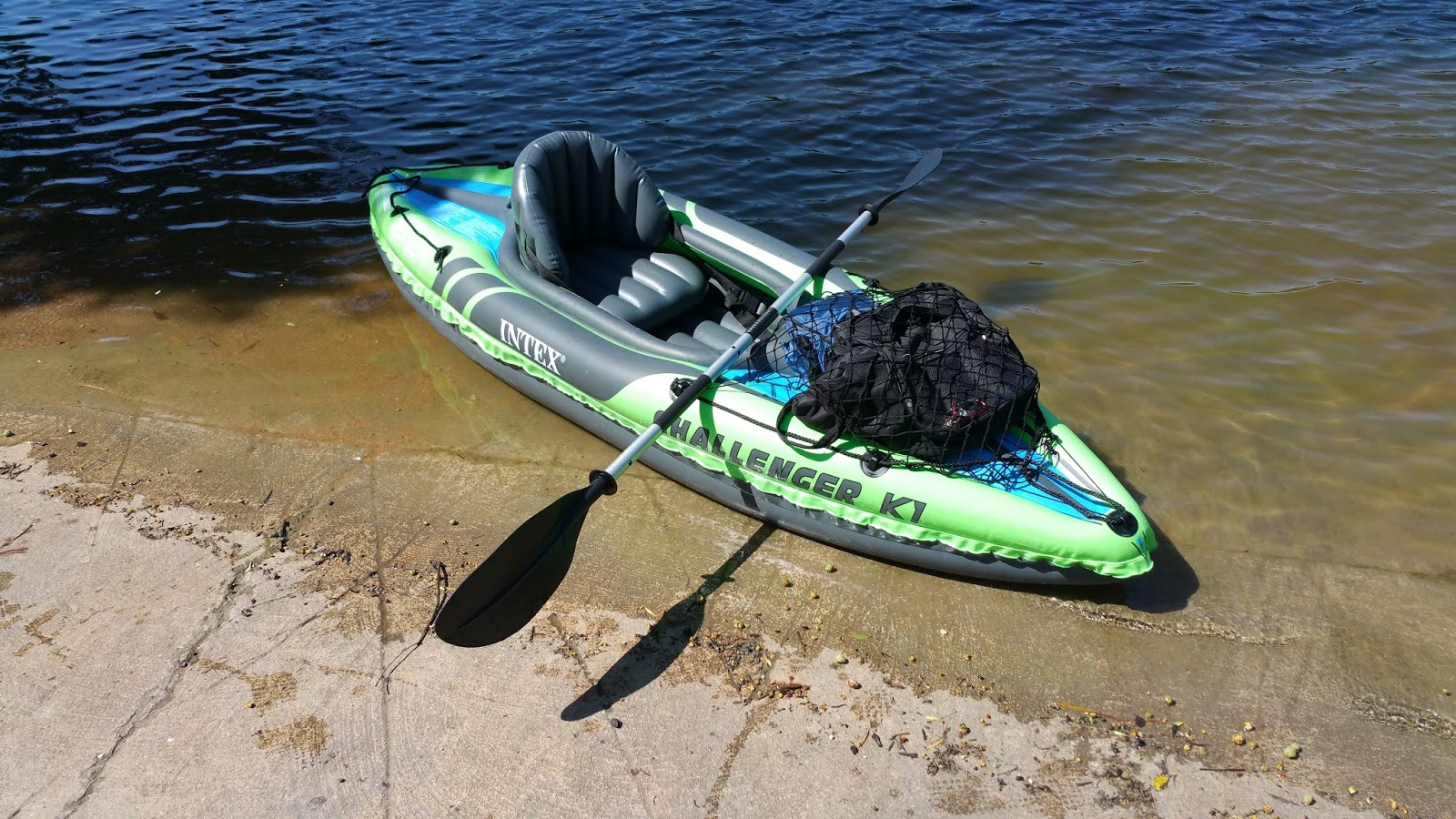 Trek The USA: Intex Challenger K1 Inflatable Kayak Review