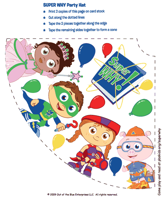 Printable Super Why Logo