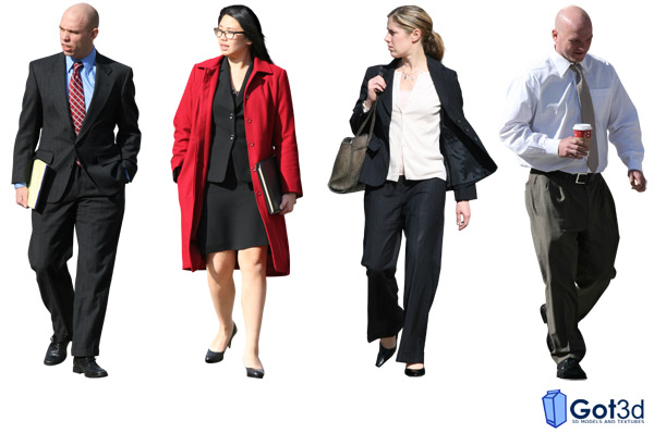 Got3D - Business People Textures Volumes 4-6 | Computer Graphics Daily News