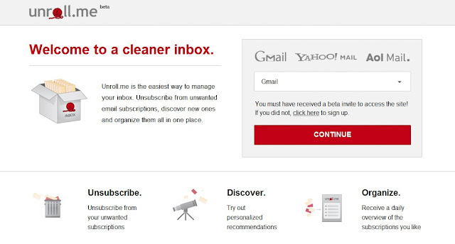Adventures in all things food: Take Back Your Inbox - Unroll.me Can ...