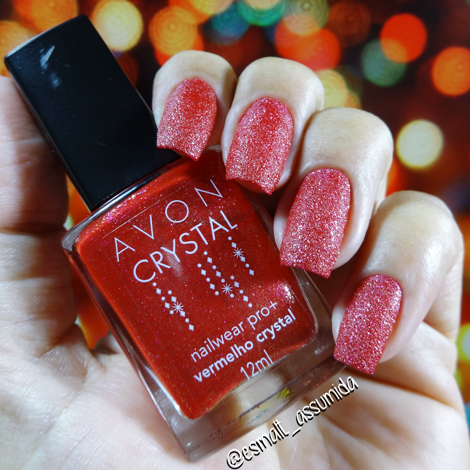 Vermelho Crystal - Avon - :: Esmaltólatras Assumidas