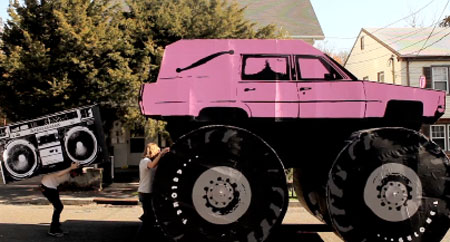 Papercraft - TMBG Monster Truck Hearse - Papercraft4u | Free ...