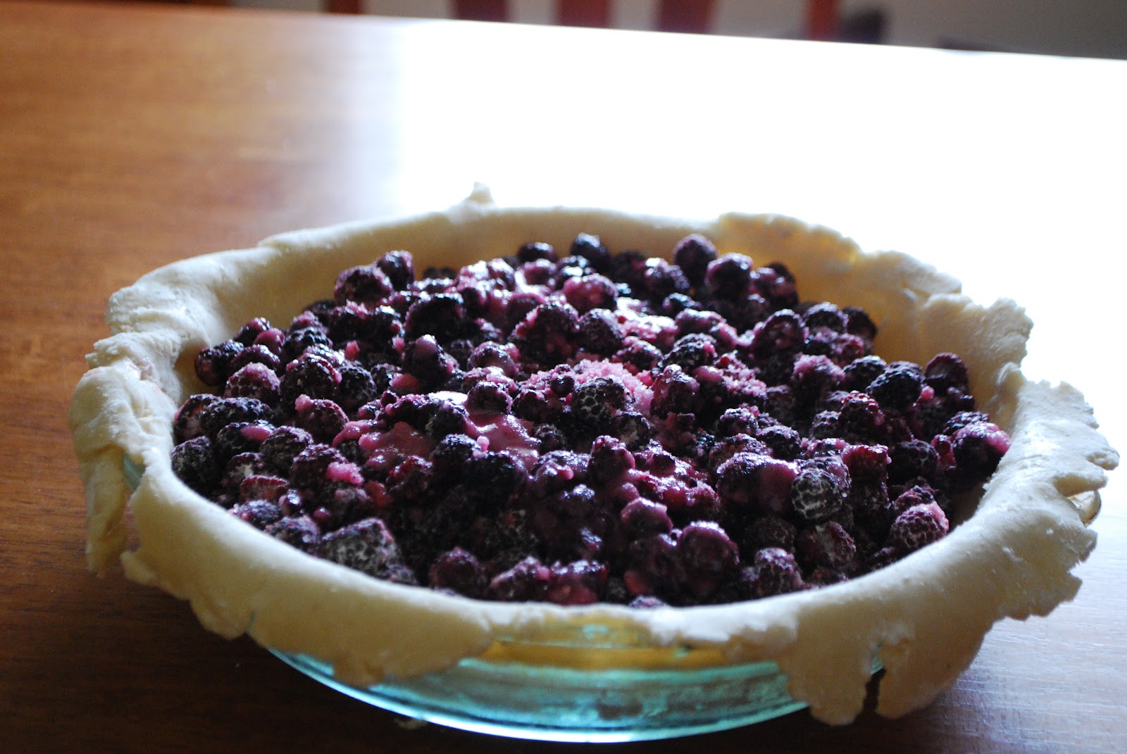 Cooking, baking, and home-making: Black Raspberry Pie