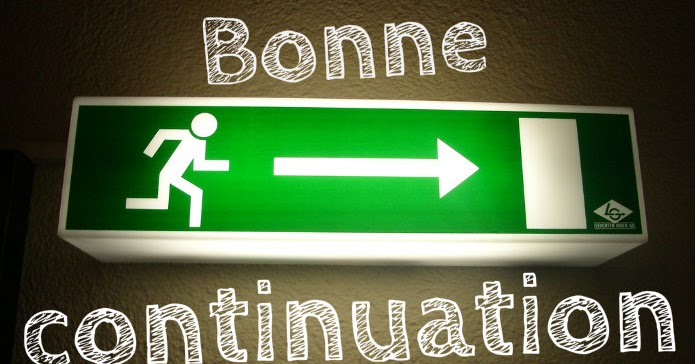 Franglish Untranslatables: #22 - Bonne continuation!