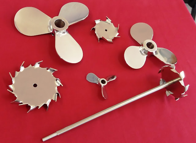 Hélices, Hastes e Discos Dispersores