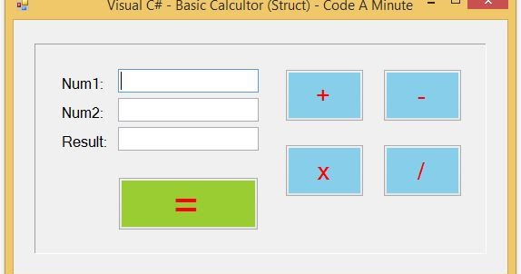 C# Programming - Basic Calculator