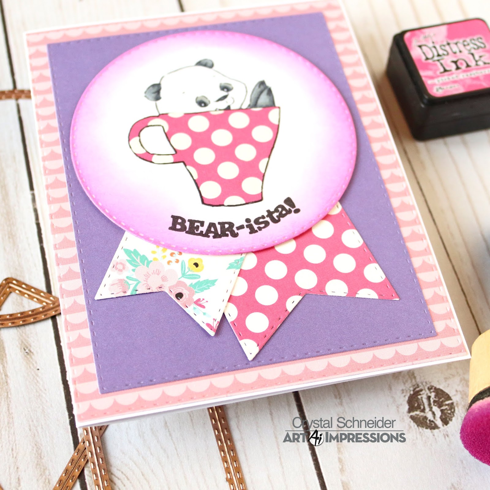 Art Impressions Blog: Panda Bear-ista! by Crystal