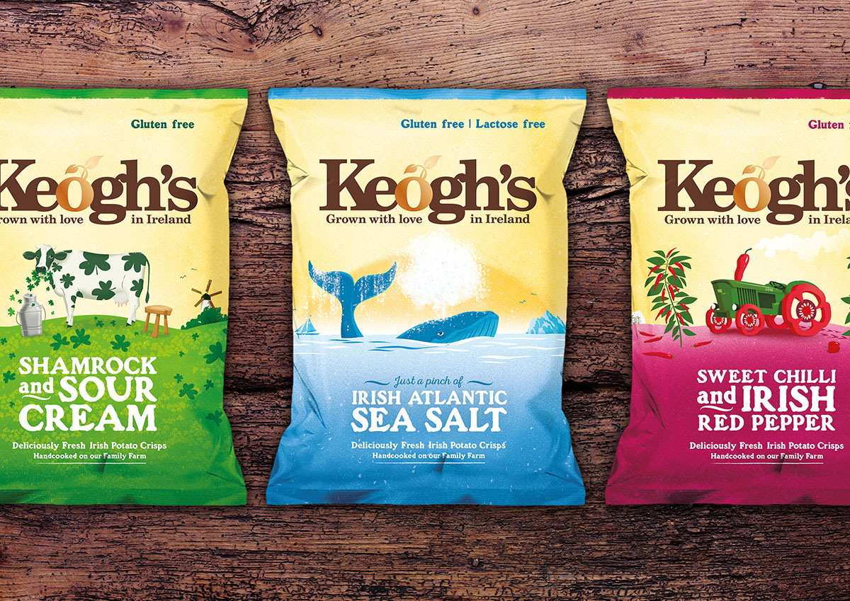 Keogh’s Premium Crisps – Packaging Of The World
