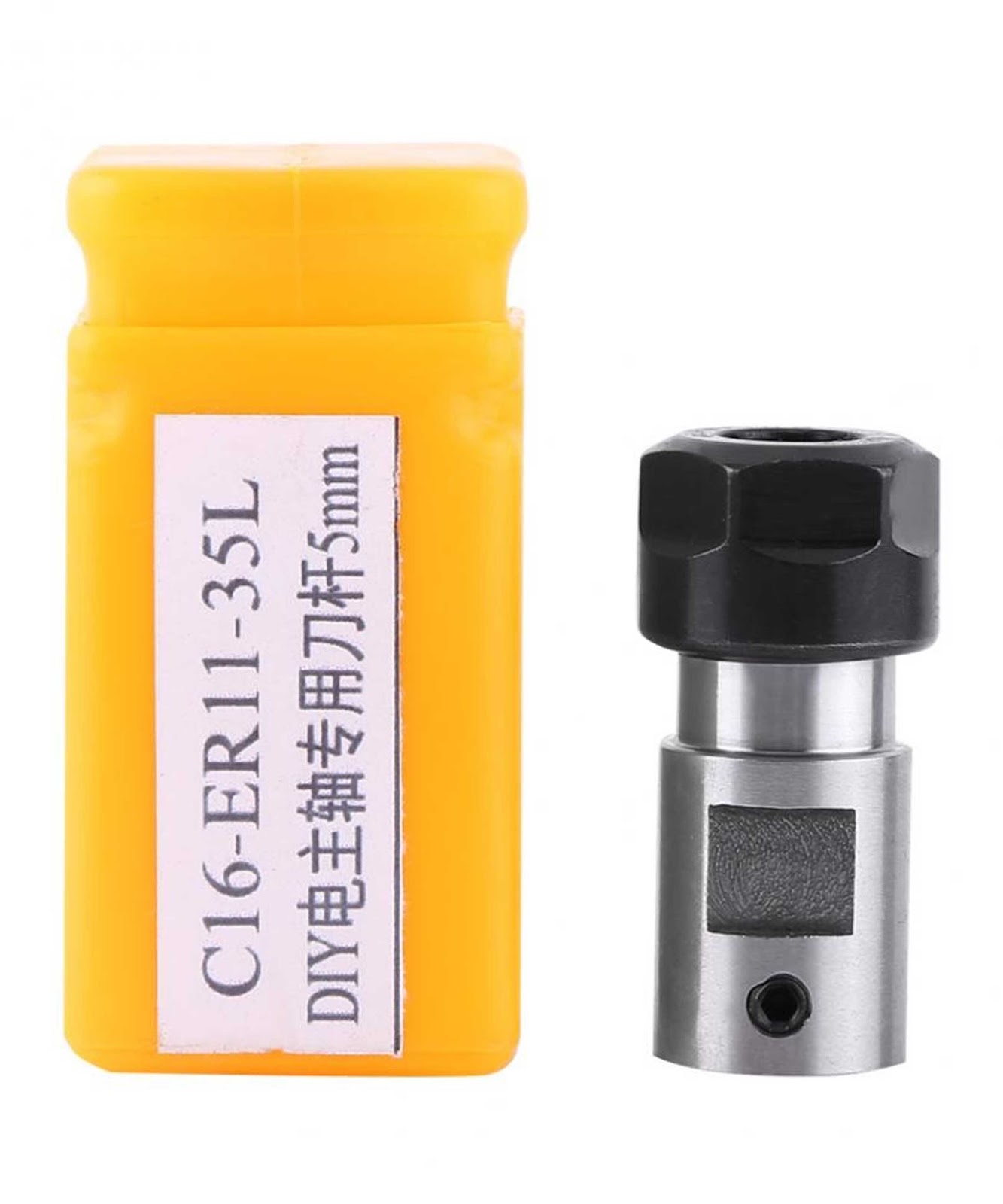 ER11 Collet Chuck Motor Shaft Extension Inner 8mm 5mm For DIY CNC ...