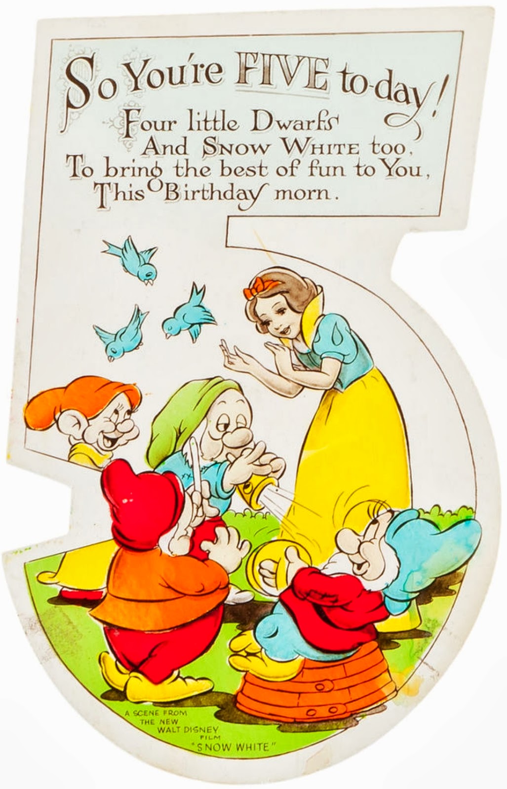 Filmic Light - Snow White Archive: Valentine & Sons Snow White "Cut-Out ...