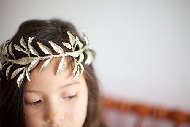 DIY Leaf Crown!