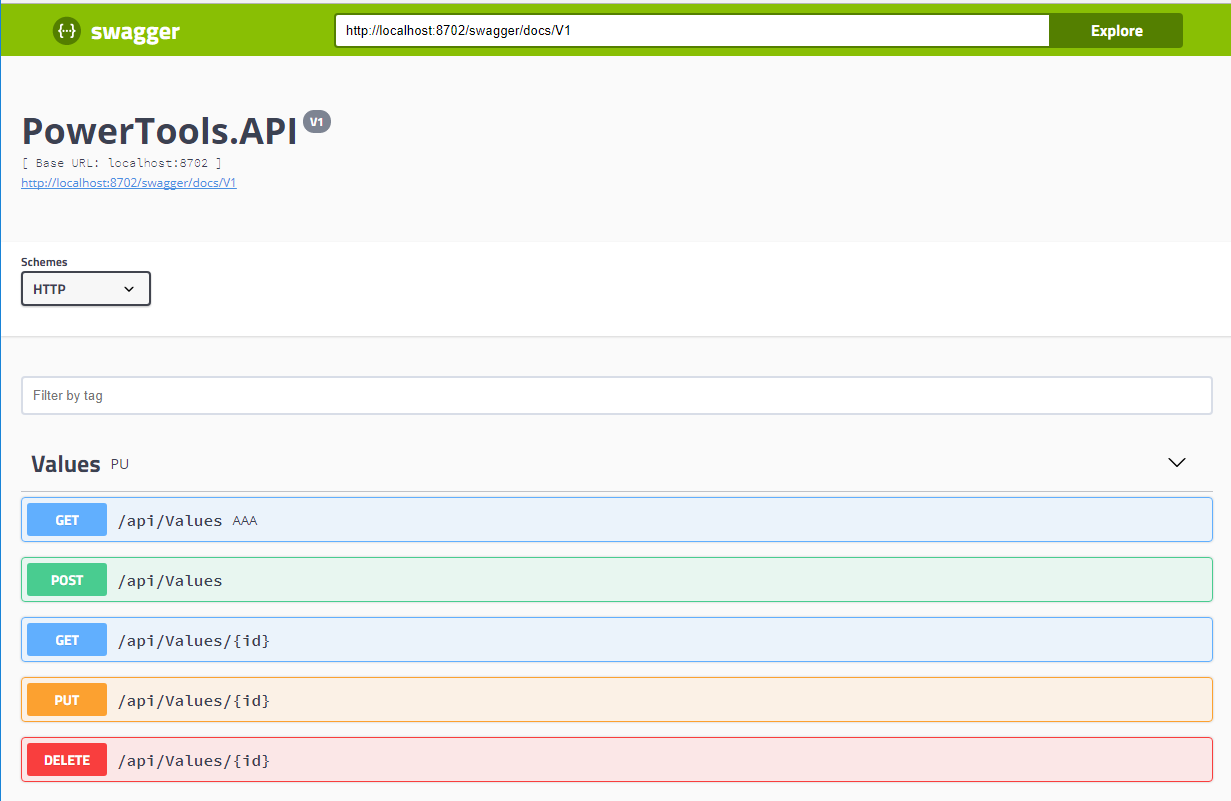 Aspnet Web Api 文件工具swagger Net