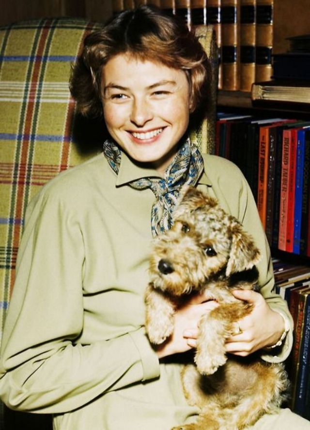 Ingrid Bergman Color