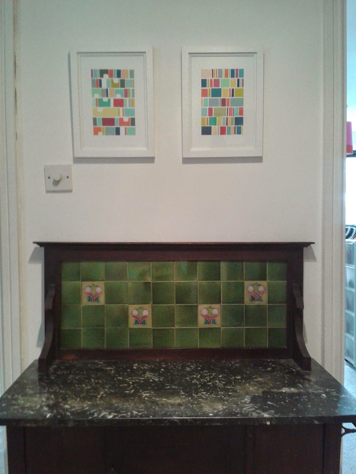 Helen Shaddock: Drawings installed in their new home