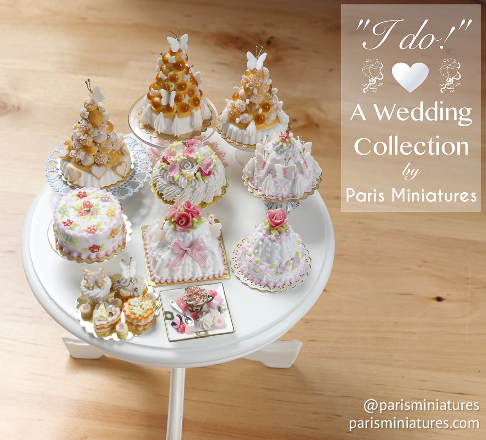 Paris Miniatures: Miniature French Wedding Collection now in our Etsy Store