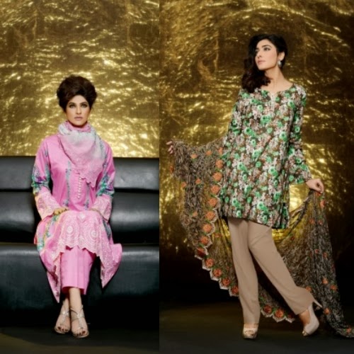 Lala Prints Lawn Collection 2014 | Macrame Lawn Summer Lookbook 2014 by ...