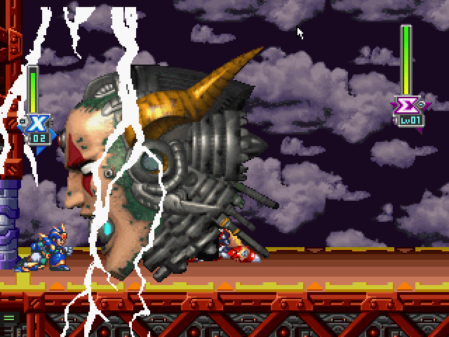 ROCKMAN X5 BOSS 01.西克瑪頭(Sigma Head) - RMMH洛克人回憶之館