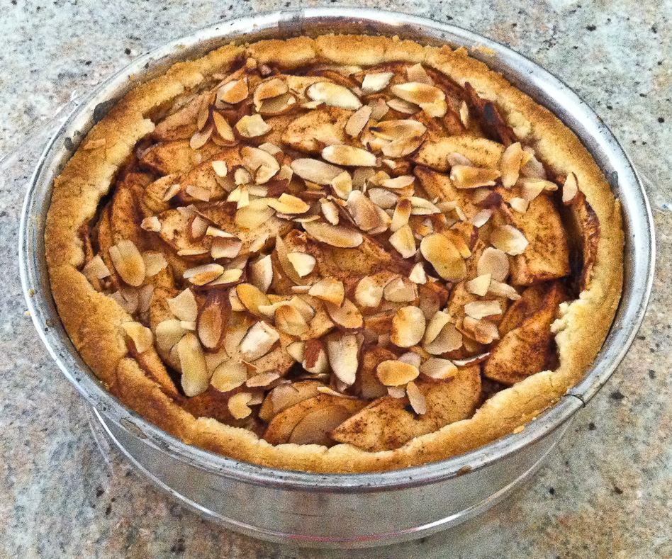 OnTheMove-In the Galley: Apple Cheese Torte