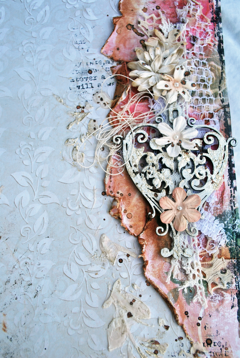 A Wonderful Mess: Heritage Layout - Creative Embellishments