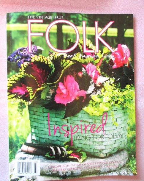 CCreech Studio: Creative Adventures: FOLK Magazine, Issue VI - My First Ad!