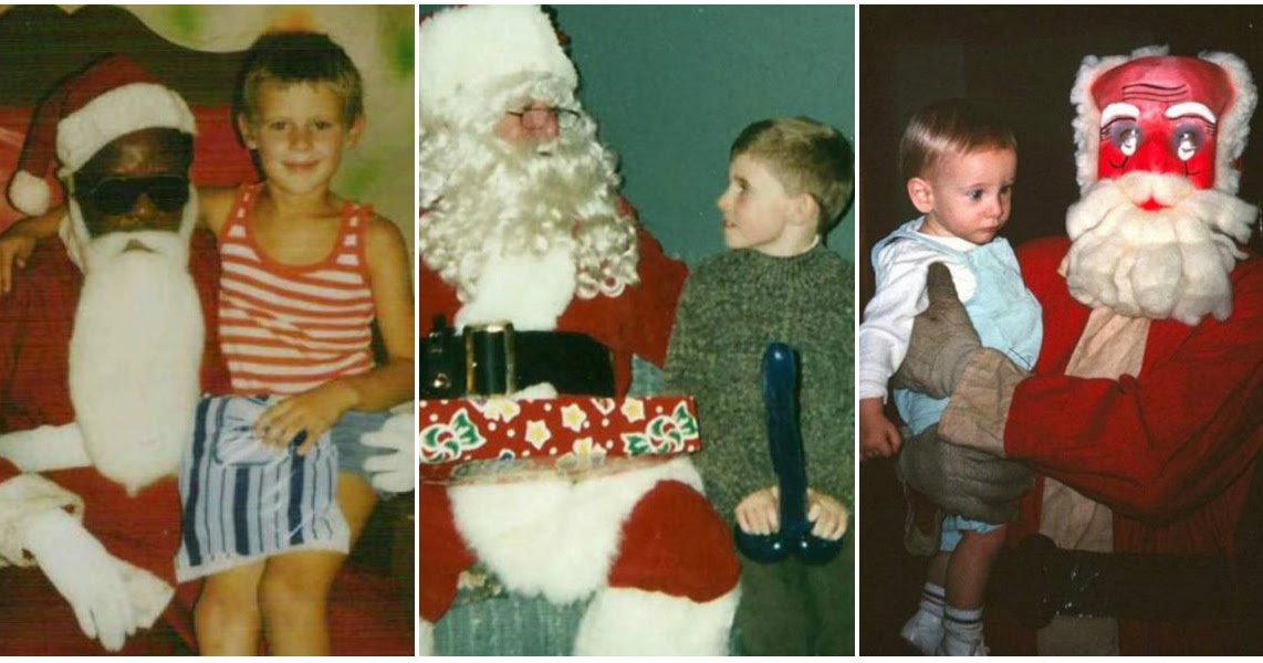 Merry Creepy Santas Christmas! 40 Disturbing Vintage Santa Claus Photos ...