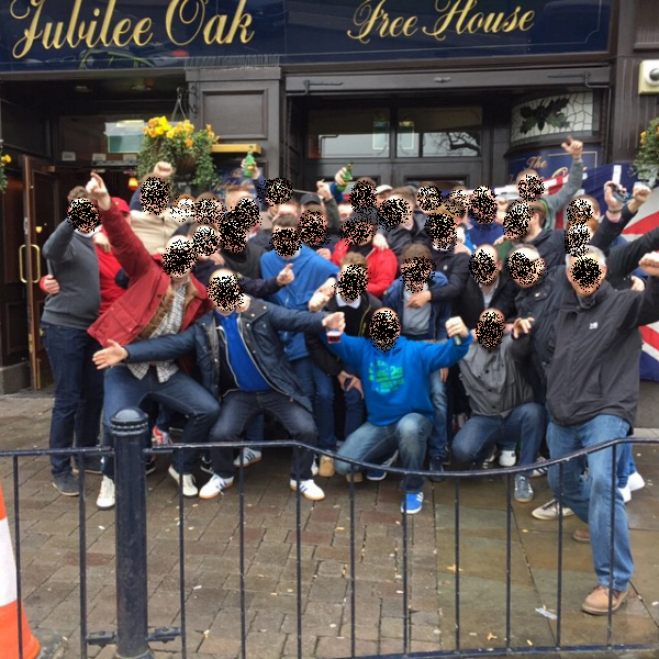 Football Hooligan Pictures: Gillingham at Crawley 28 March 2015