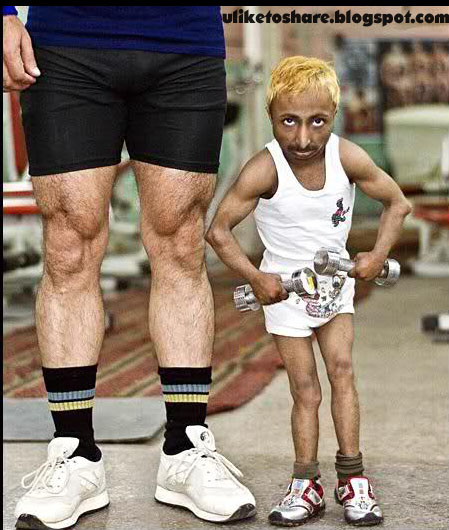 Adithya "Romeo" The Wold's Smallest Body Builder According To Guinness