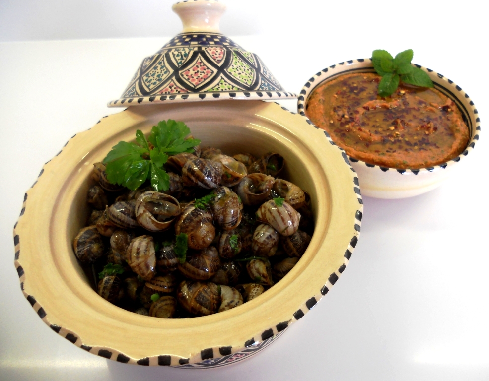 Marthese Seasonal Food: Snails with Aniseed gravy and Red Arjoli Paste ...