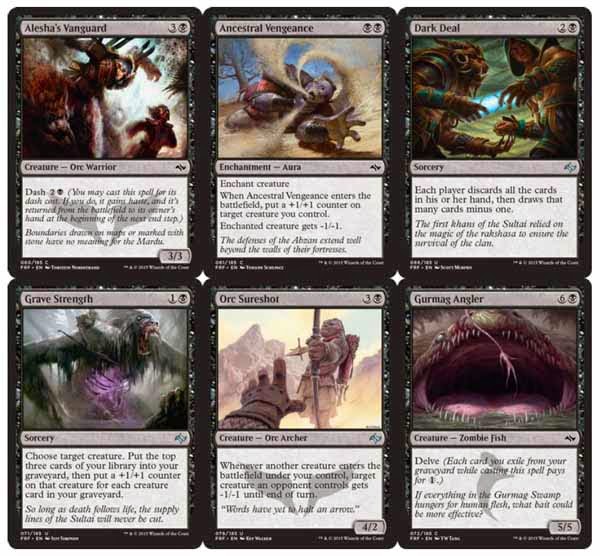 Magic the Gathering Adventures: Fate Reforged Review: Black and Red ...