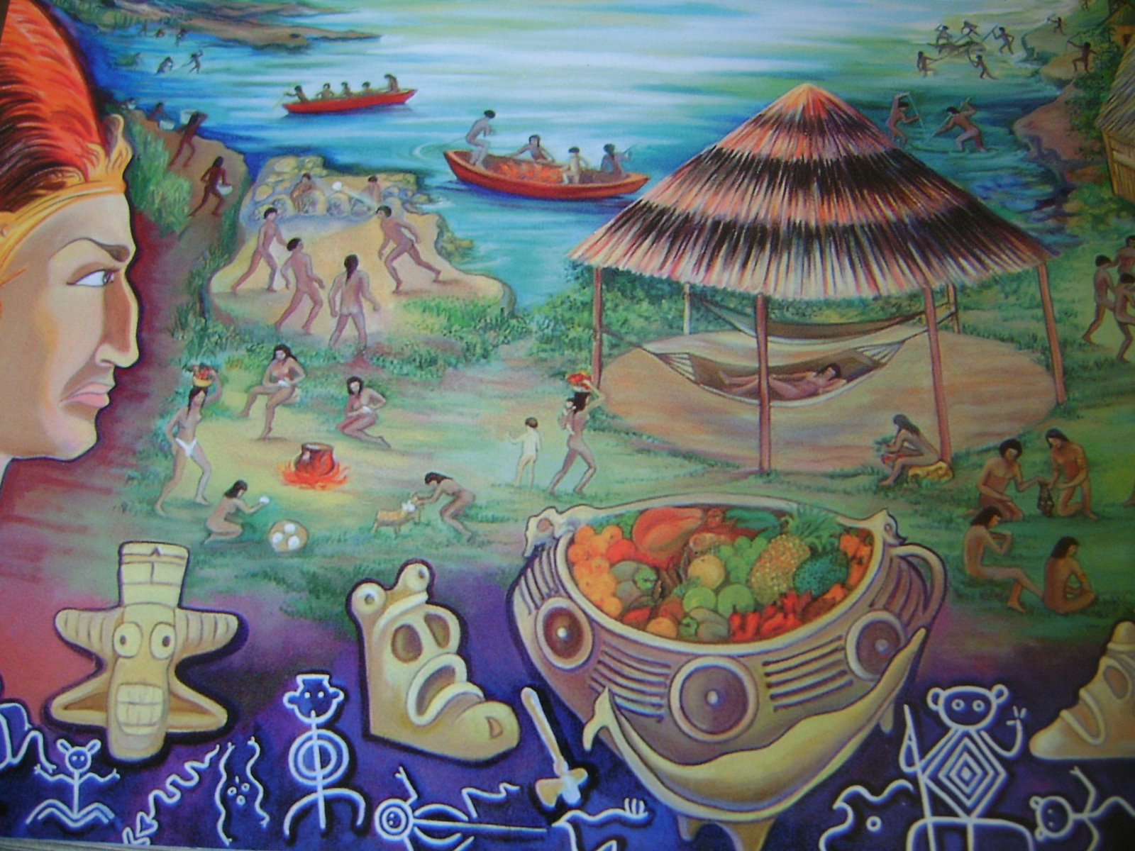 Nidia Serra (1928 - 2010) Pintora Dominicana