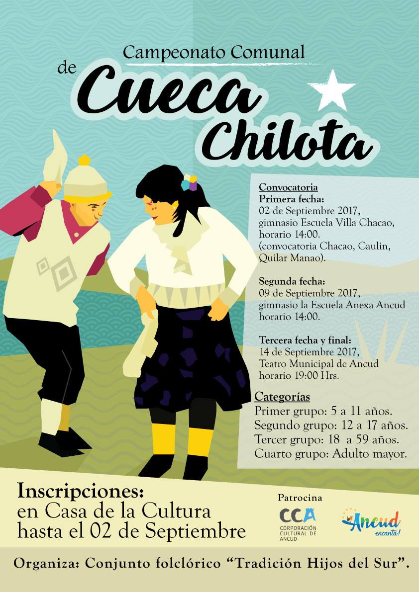 Comuna de Ancud: Campeonato comunal de cueca chilota en Ancud