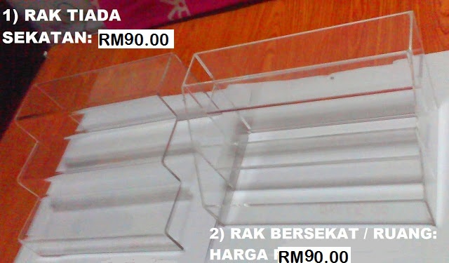 REMY KL - RAK RACK DISPLAY: RAK DISPLAY 3 TINGKAT TIDAK BERSEKAT (RM90 ...